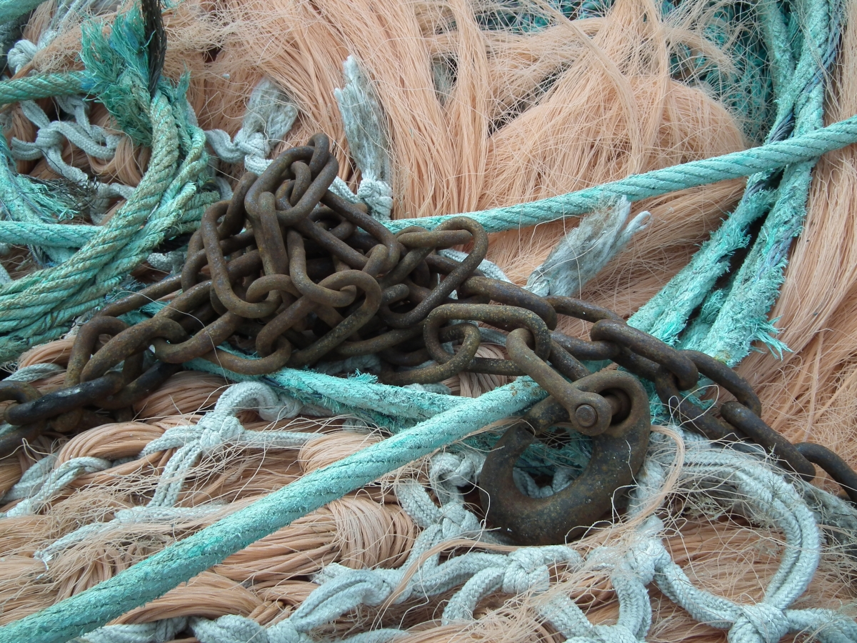 Parc du Merquenterre 2013 Cayeux-sur-Mer fishing nets, chains @ Karen ...
